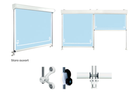 Store à bras droit - MC Stores